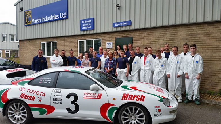 Pavestone Rally is the next charity challenge for Marsh Industries